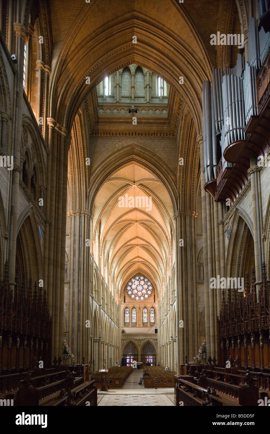 Truro Cathedral Early English Style Interior 1880 1910 Cornwall Great ...