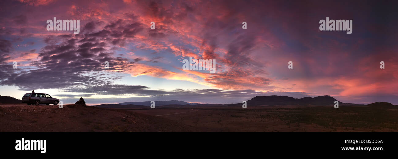 Flinders Ranges Sunset Stock Photo - Alamy