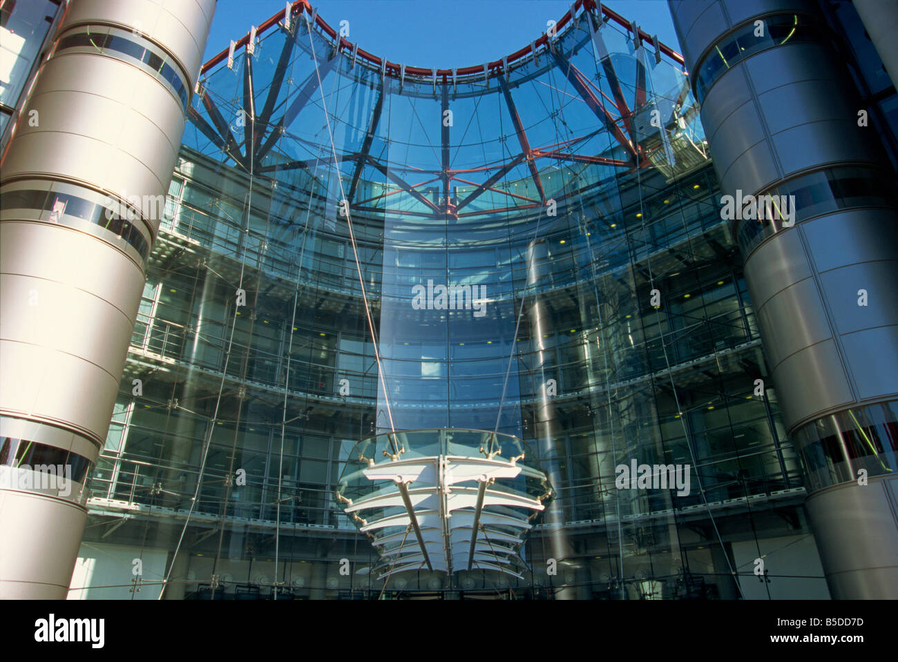 Entrance to the Channel 4 Building London England UK T Hall Stock Photo ...
