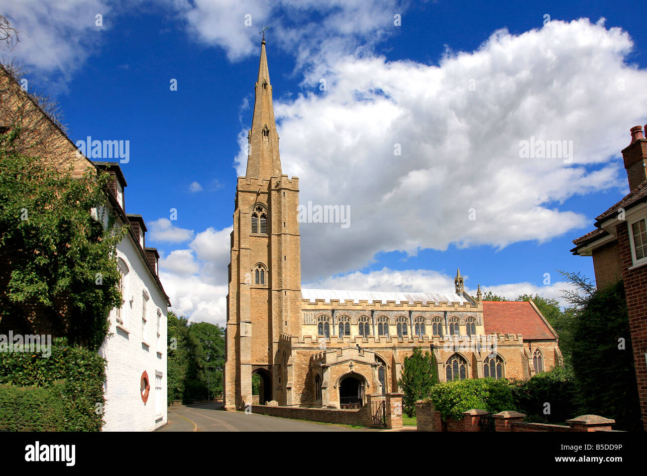 St Wendras church March town Cambridgeshire England UK Stock Photo - Alamy