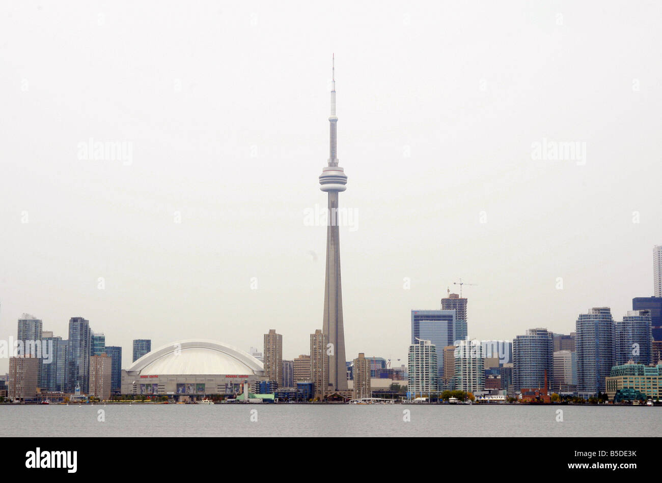 Toronto Skyline from Lake Ontario Stock Photo - Alamy