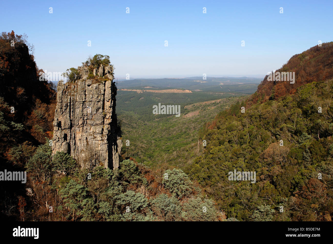 The Pinnacle, a granite column - Panarama Route, Blyde Canyon ...