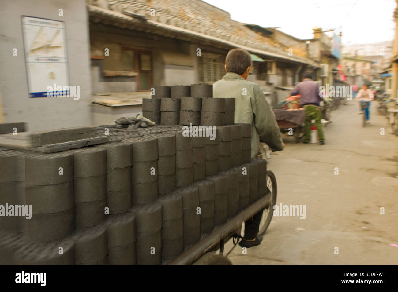 Dazhalan hutong old traditional neighborhood Beijing China Stock Photo ...