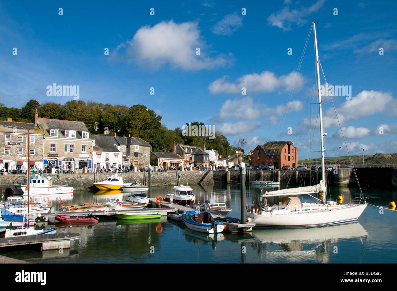 Padstow Harbour, Cornwall, England Stock Photo - Alamy