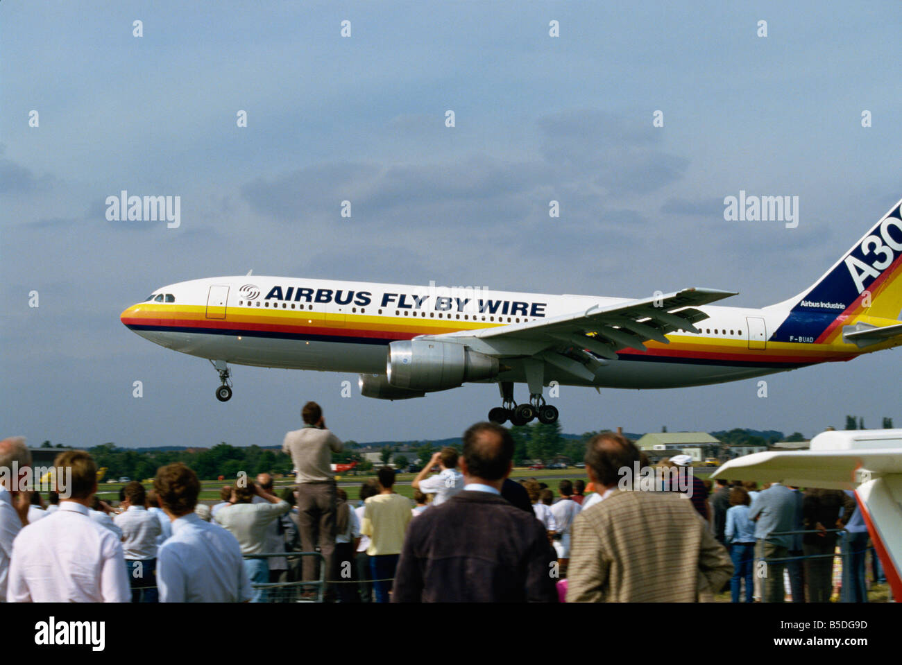 Airbus A300 at air show England United Kingdom Europe Stock Photo - Alamy