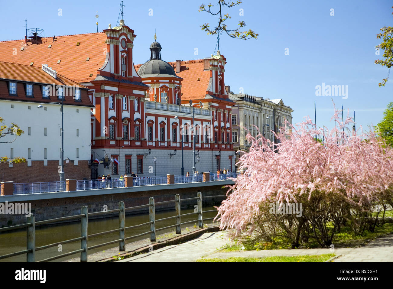 The Ossolineum (National Ossolinski Institute), Wroclaw, Poland Stock ...