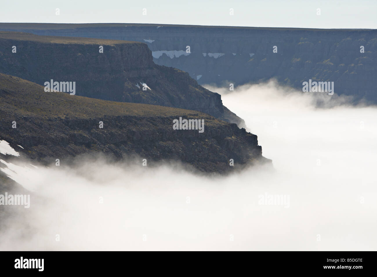 Top of the mountain Bolafjall west of Iceland Stock Photo - Alamy