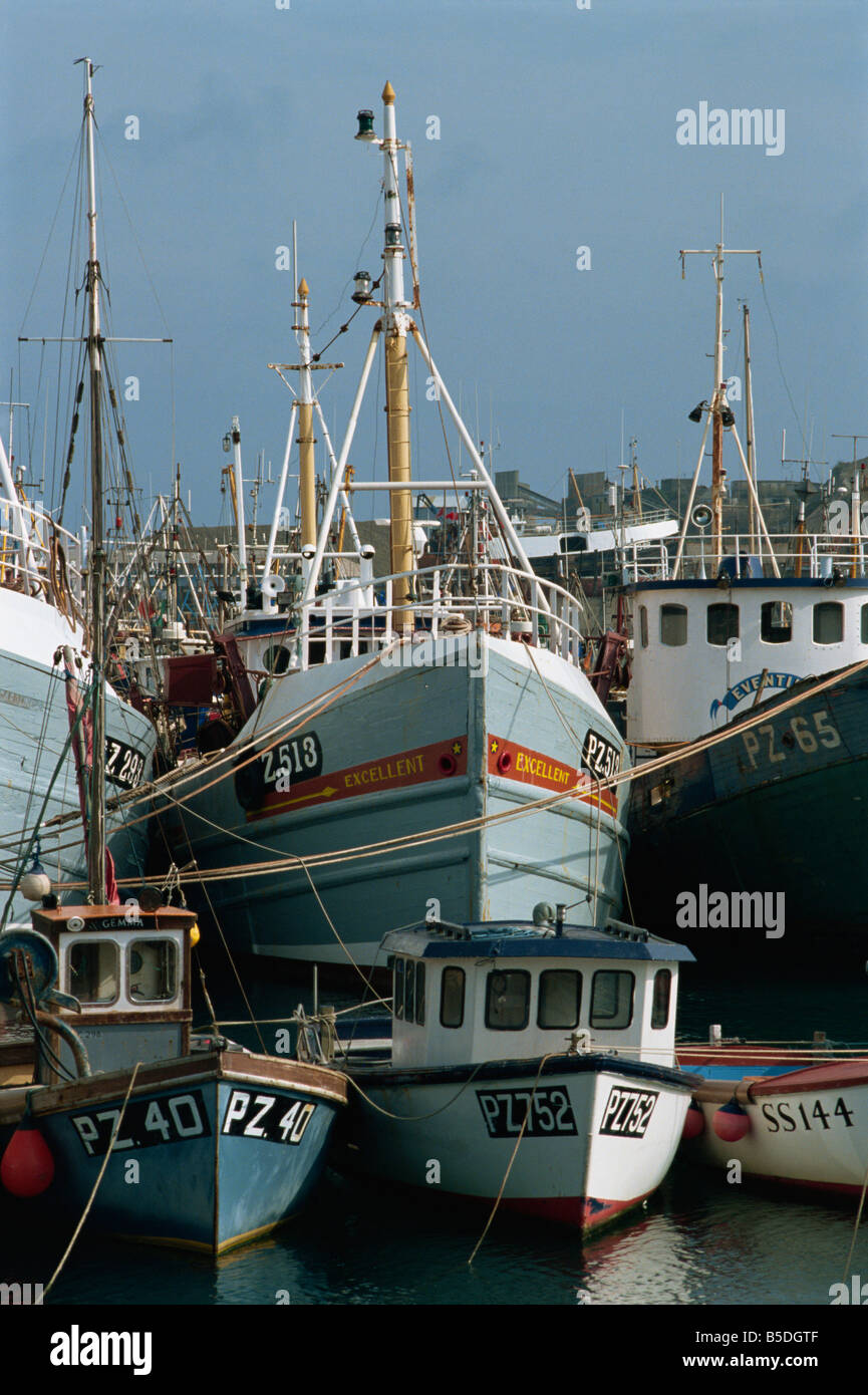 Newlyn england hi-res stock photography and images - Alamy