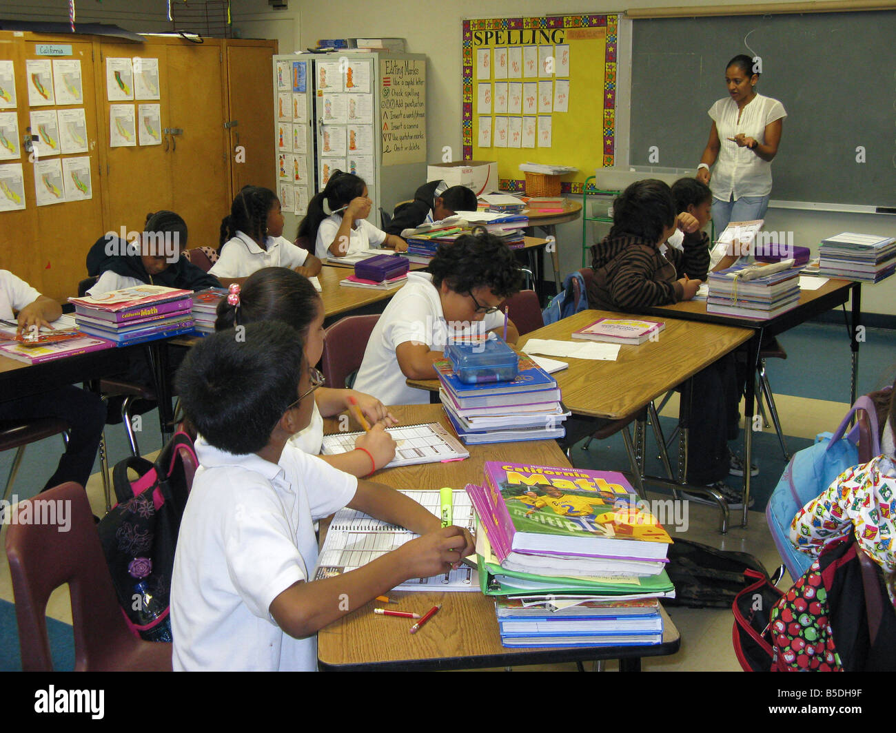 Third grade classroom hi-res stock photography and images - Alamy