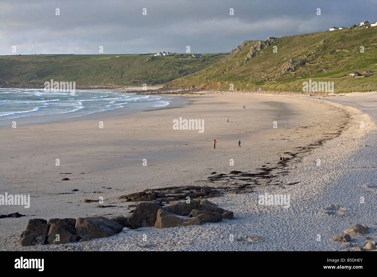 Sennen Beach Land s End Cornwall Great Britain United Kingdom Stock ...