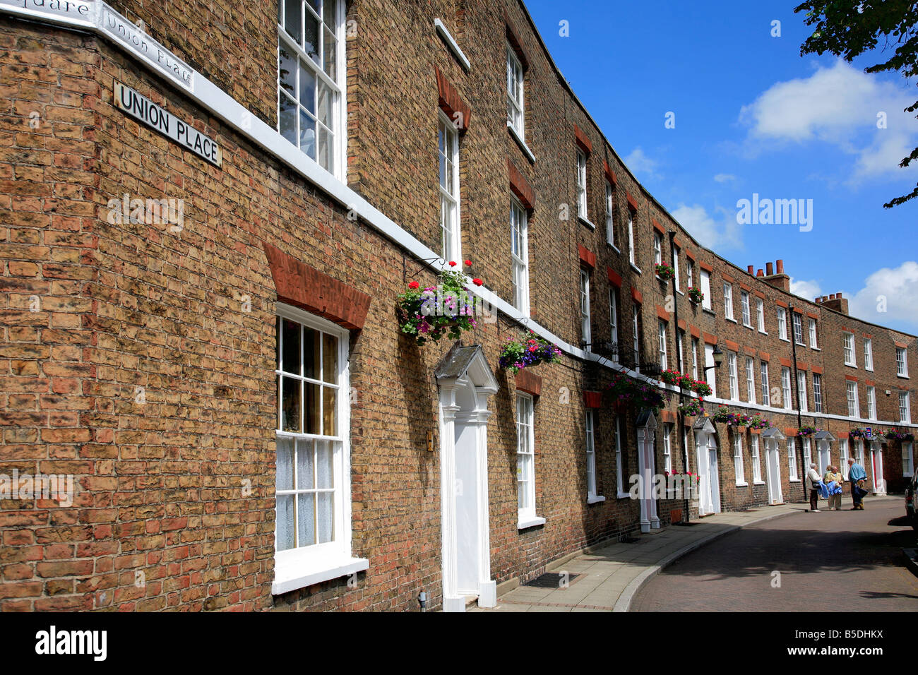 The Crescent Wisbech town Georgian Architecture Fenland Cambridgeshire ...