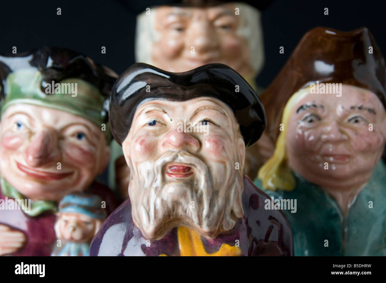 Collection of Toby jugs Stock Photo - Alamy