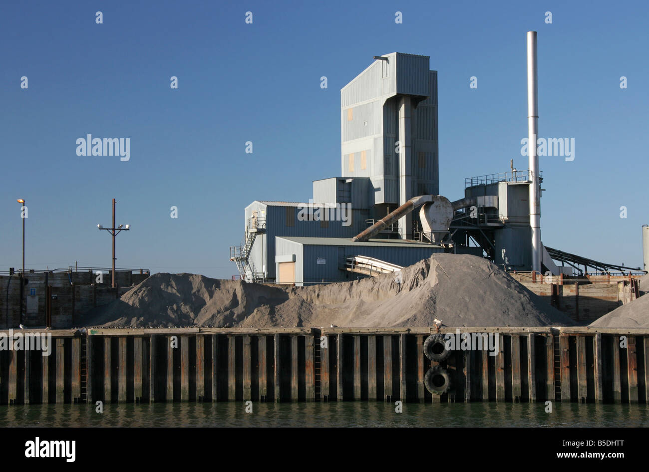 Factory in Whitstable, Kent Stock Photo - Alamy
