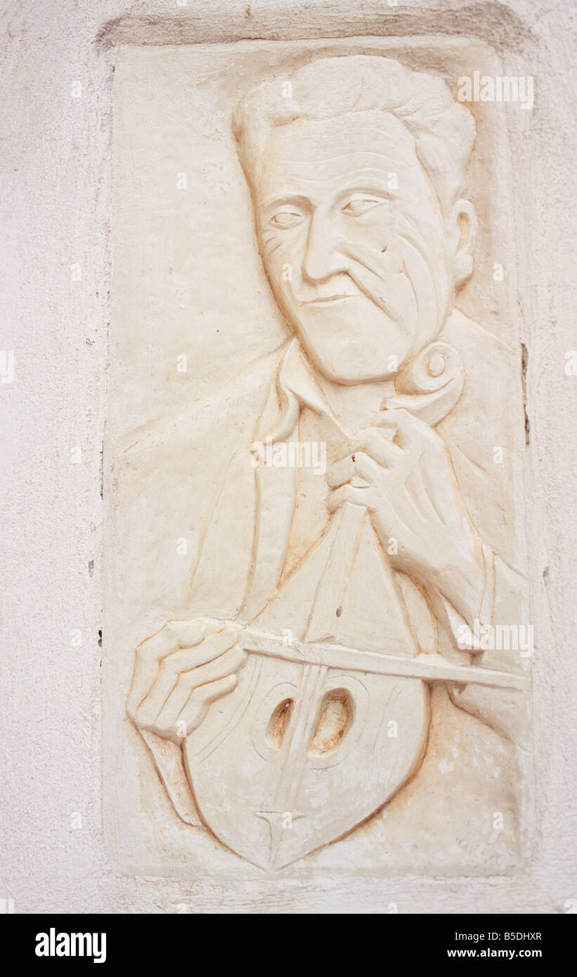 Figure of a Lyra player Crete Greece Stock Photo - Alamy