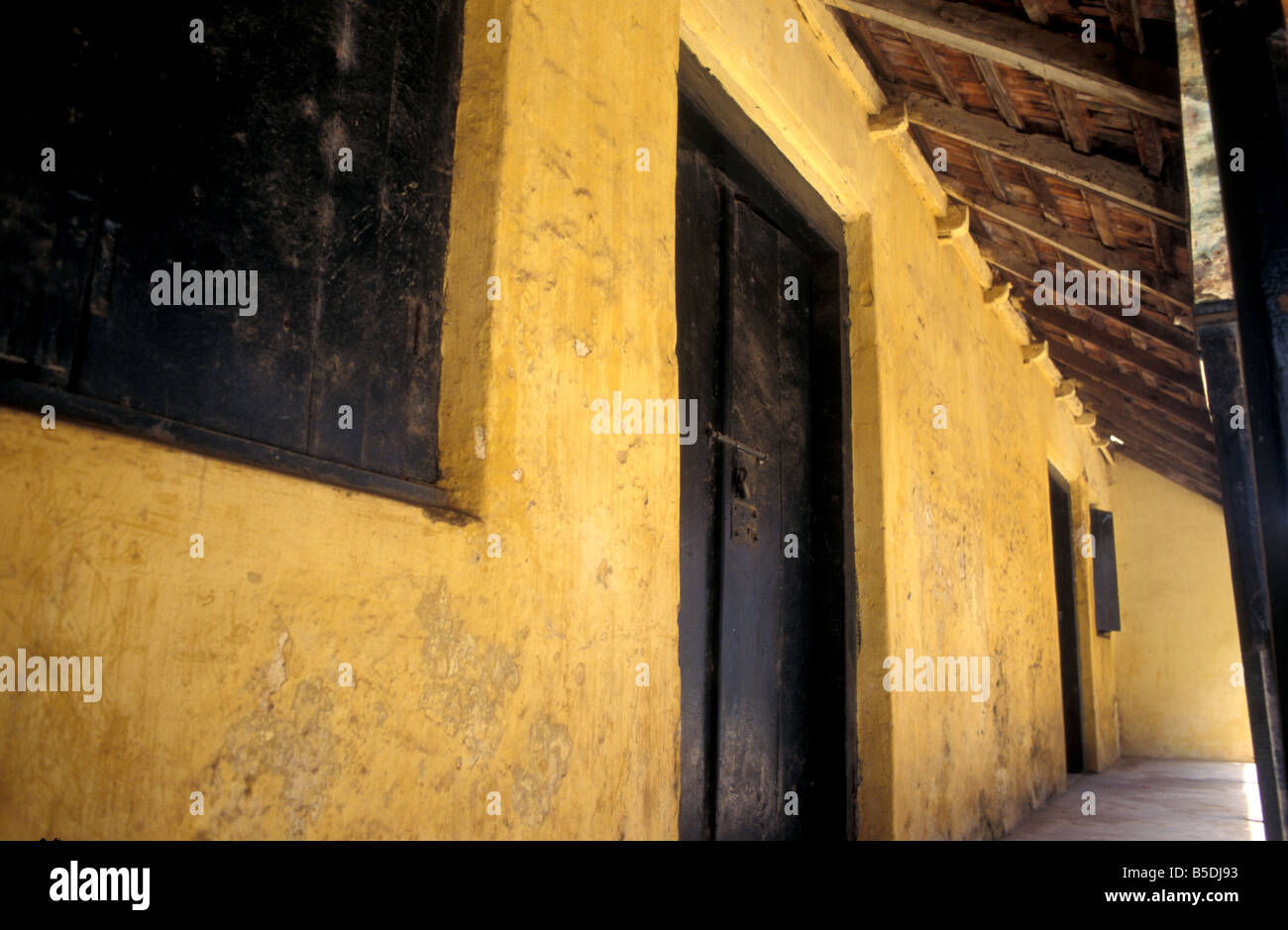 dutch colonial house fort cochin kerala india Stock Photo - Alamy