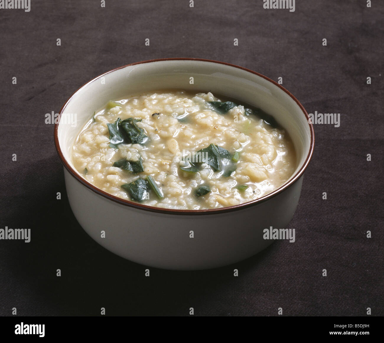 Korean Gruel and Noodle Stock Photo - Alamy