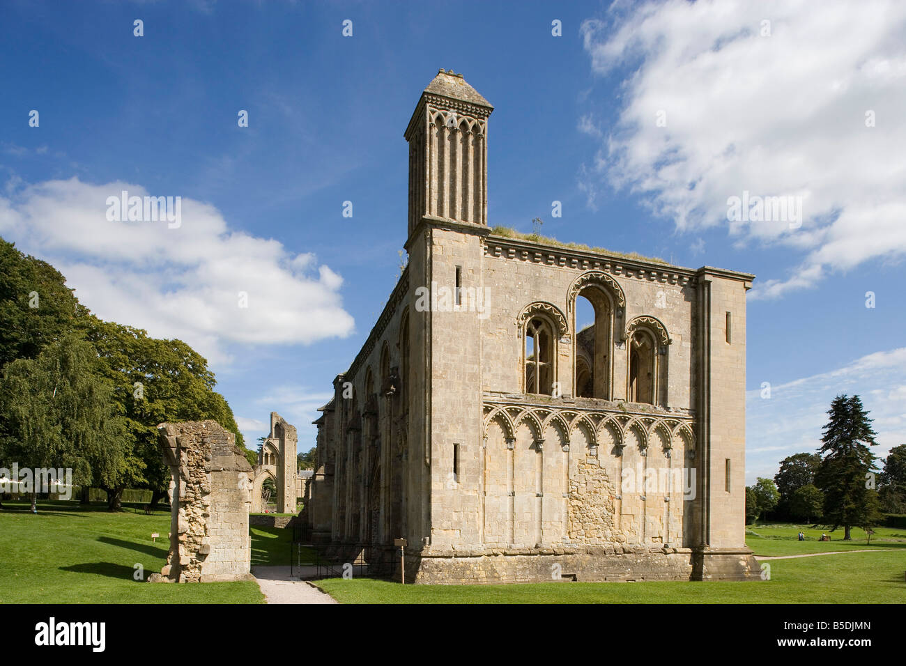 Glastonbury Abbey Church 1184 Our Lady Chapel Somerset Great Britain ...