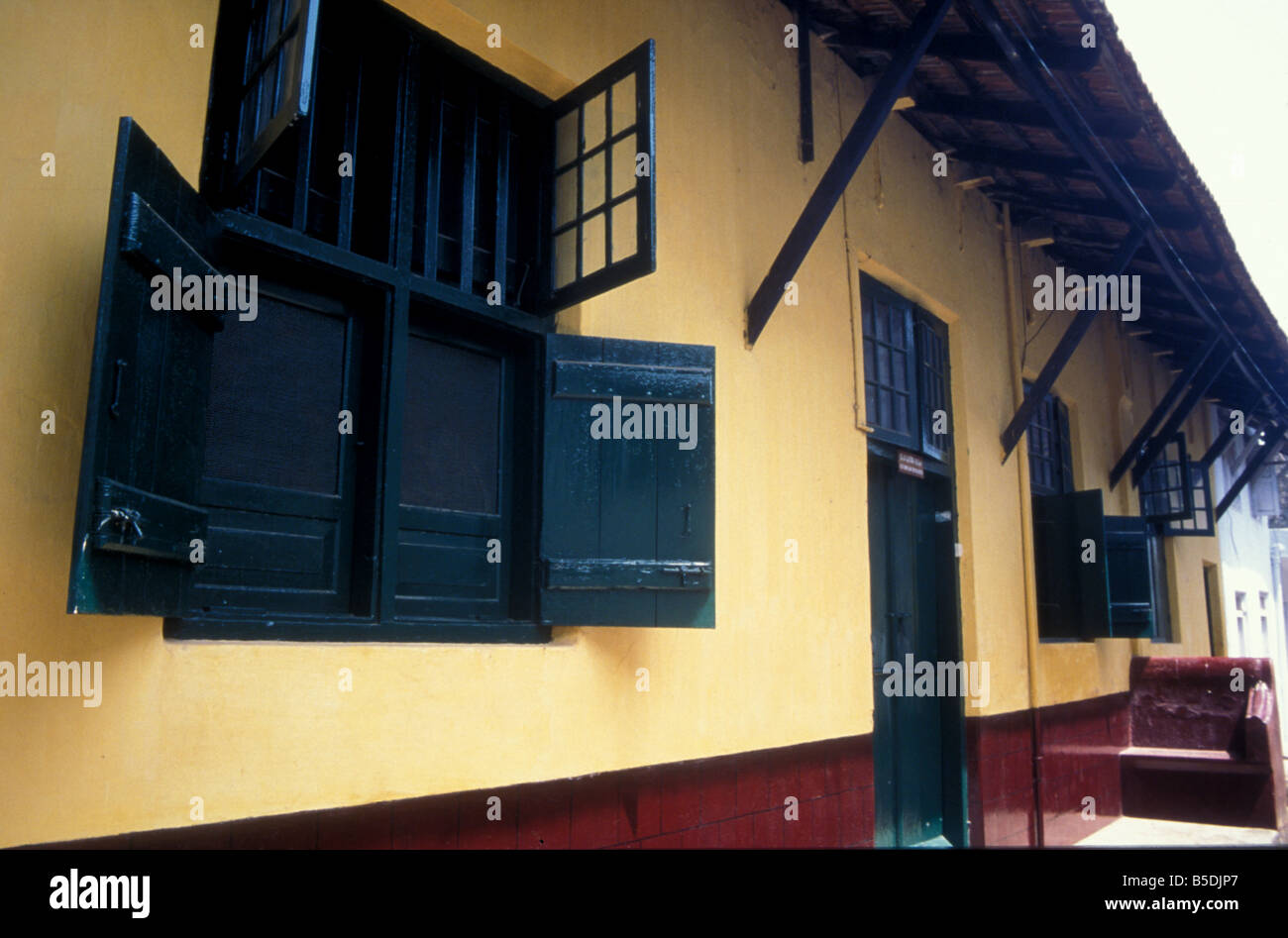dutch colonial house fort cochin kerala india Stock Photo - Alamy