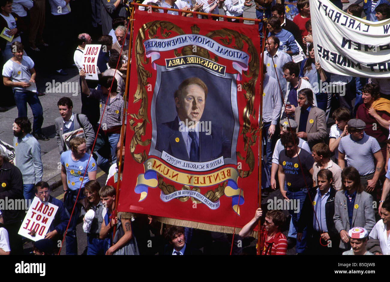 Arthur scargill 1984 hi-res stock photography and images - Alamy