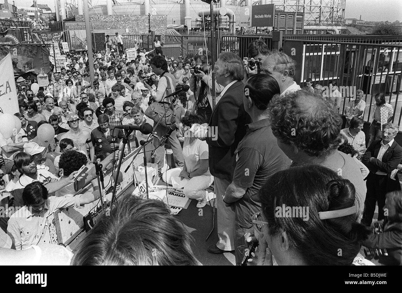 Arthur scargill 1980s hi-res stock photography and images - Alamy