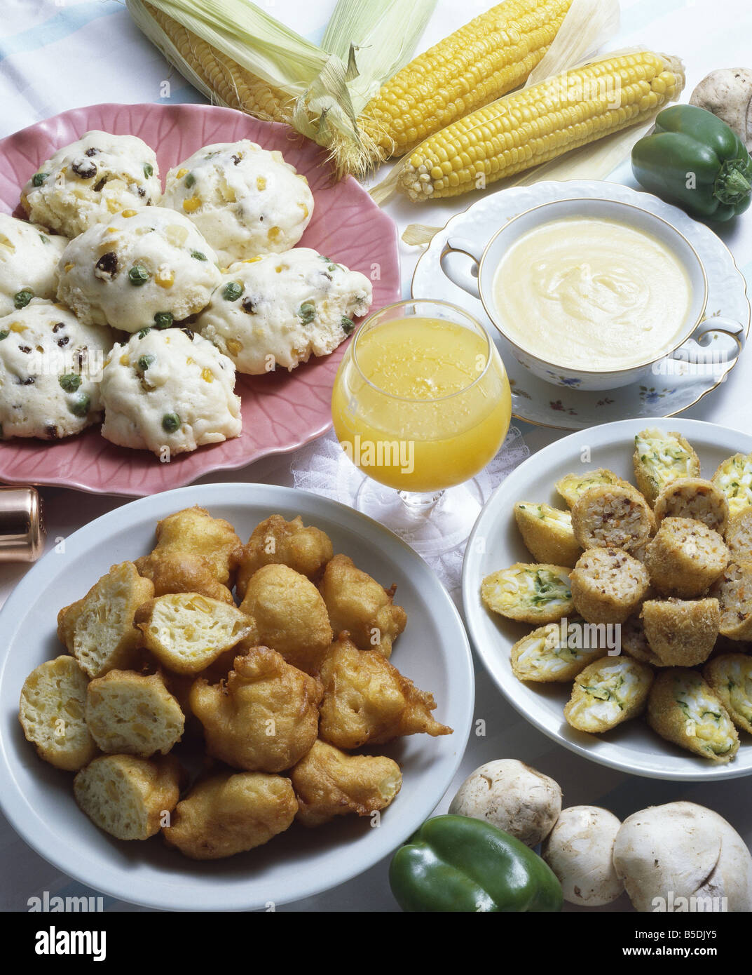 Korean Flour Food Stock Photo - Alamy