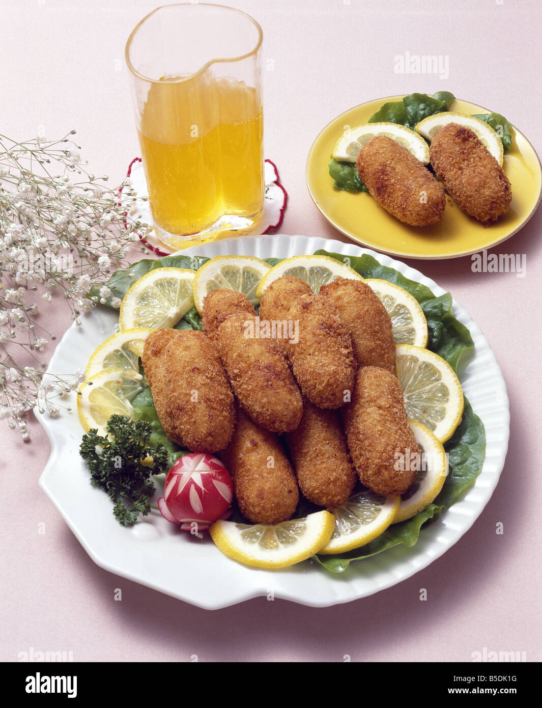 Korean Flour Food Stock Photo - Alamy