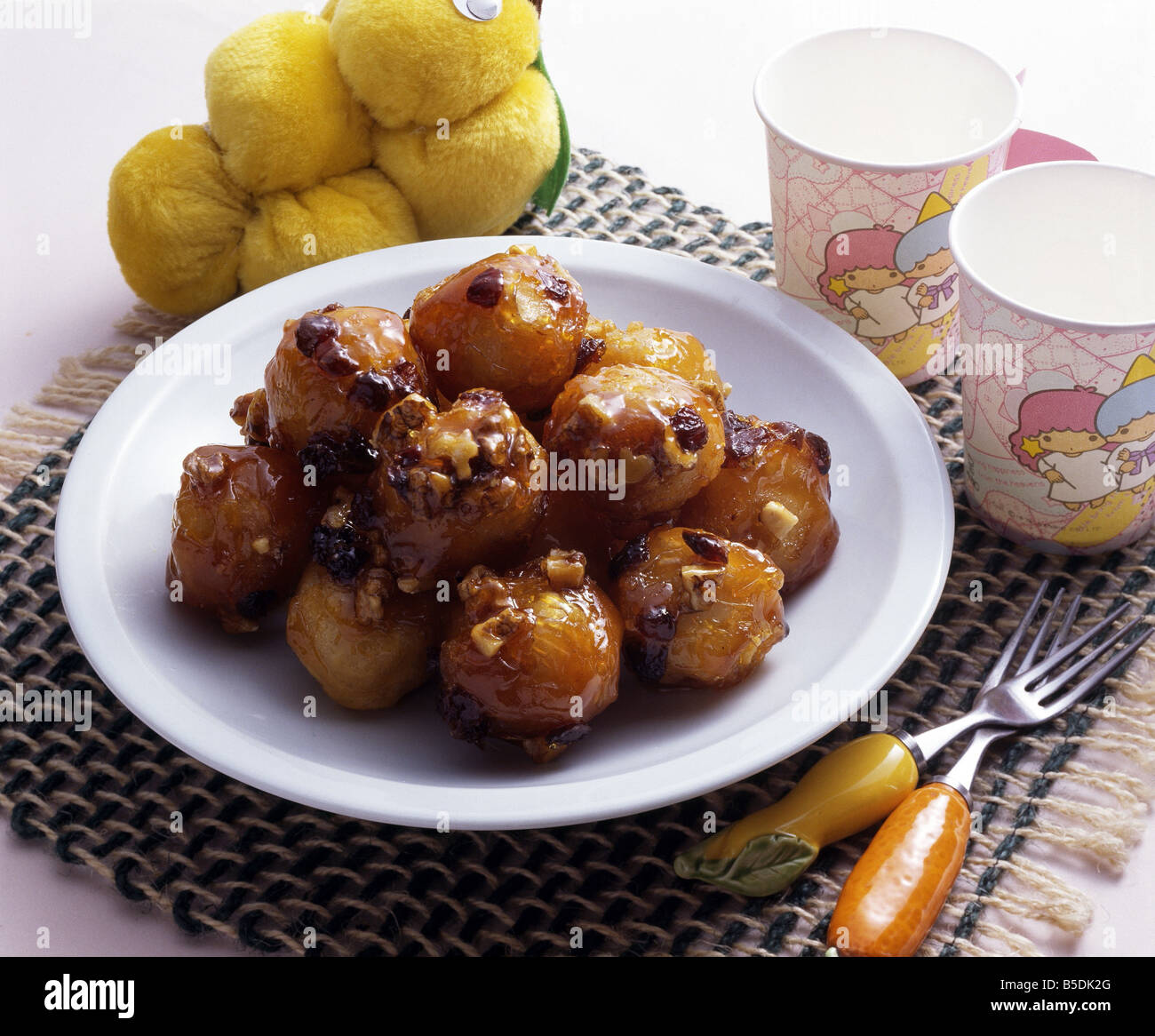 Korean Flour Food Stock Photo - Alamy
