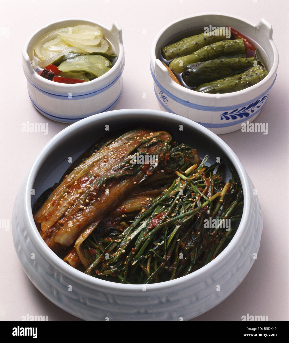 Korean Food Kimchi Stock Photo - Alamy