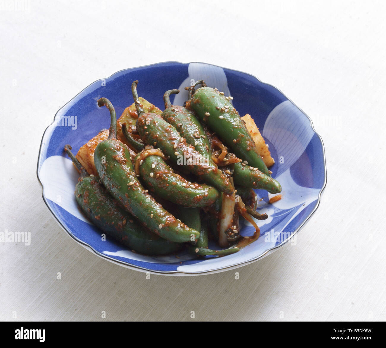 Korean Food Kimchi Stock Photo - Alamy