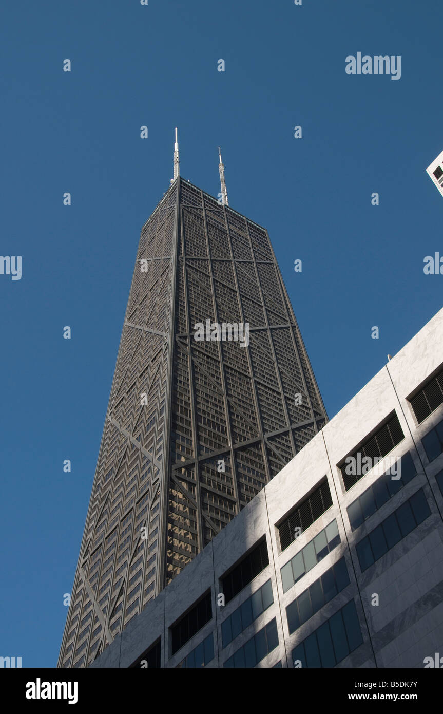 The Hancock Building, Chicago, Illinois, USA, North America Stock Photo ...