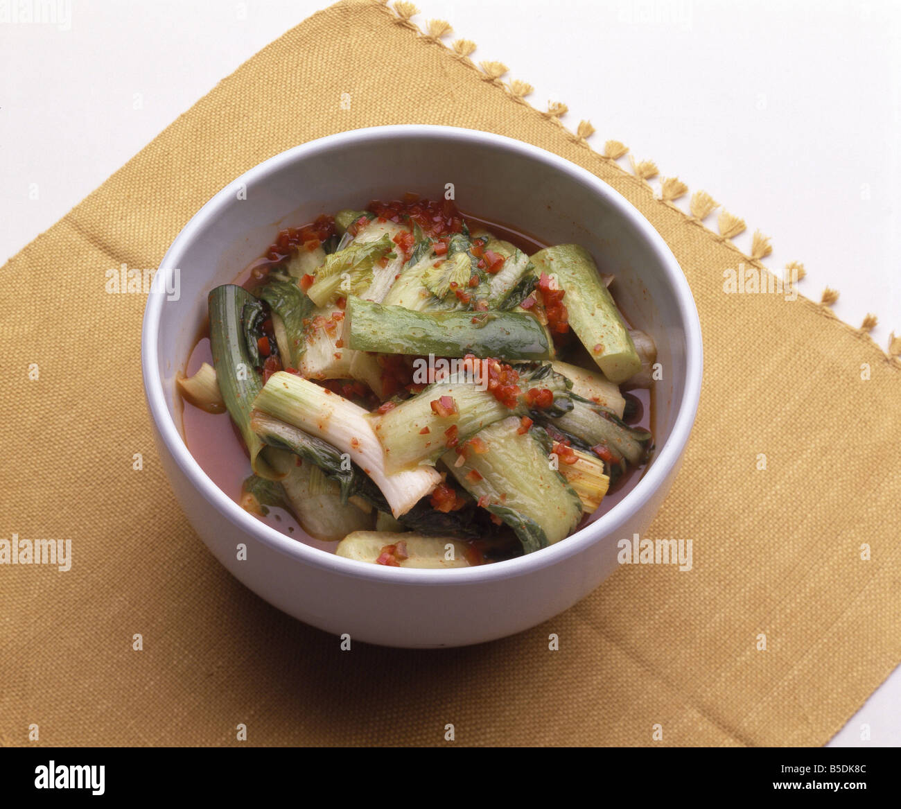 Korean Food Kimchi Stock Photo - Alamy