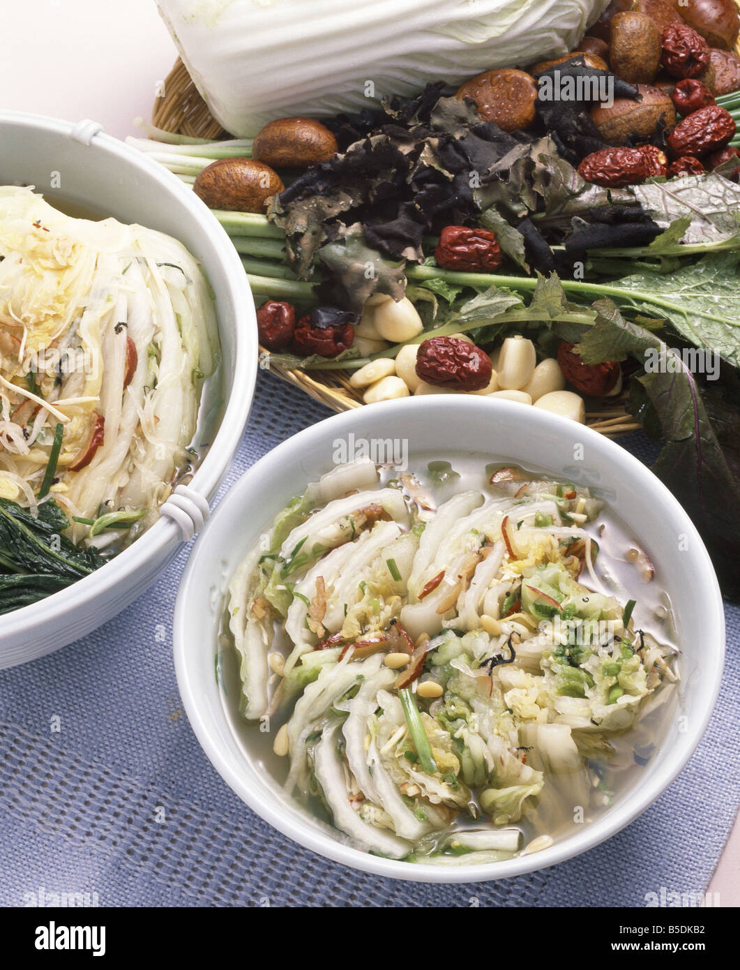 Korean Food Kimchi Stock Photo - Alamy