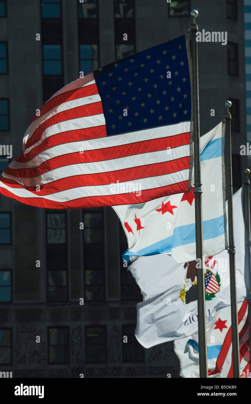All flags of america hi-res stock photography and images - Alamy