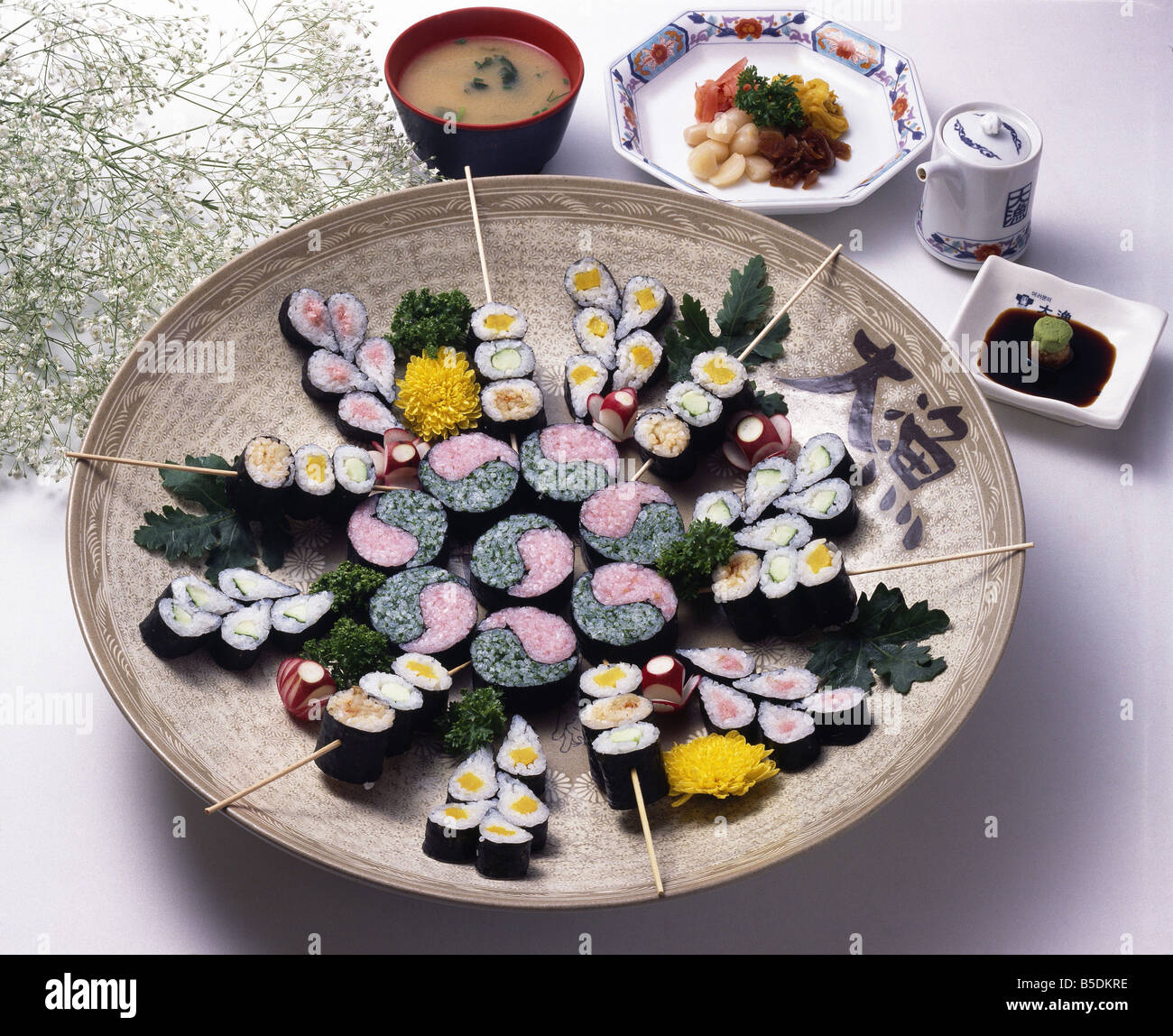 Korean Flour Food Stock Photo - Alamy