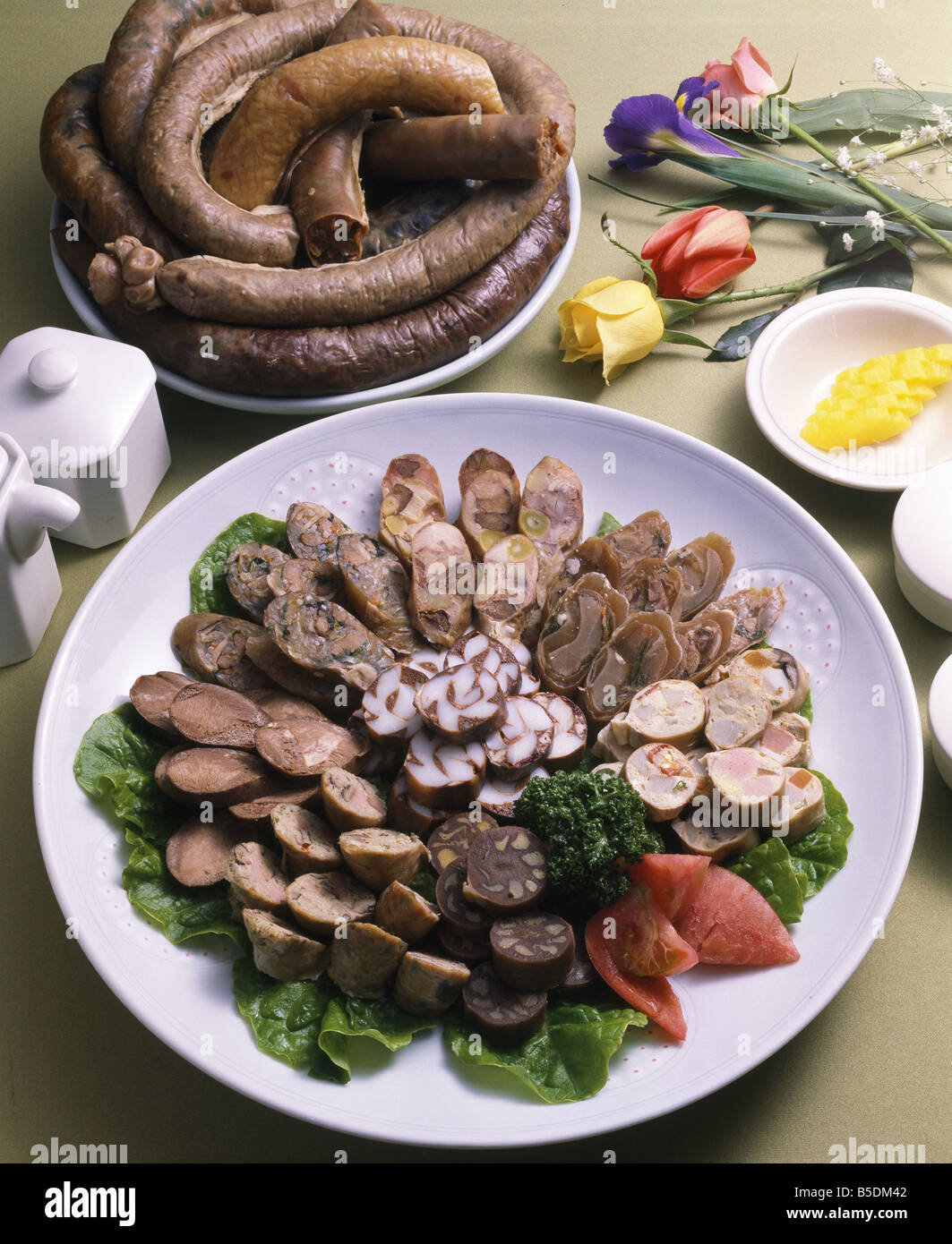 Korean Flour Food Stock Photo - Alamy