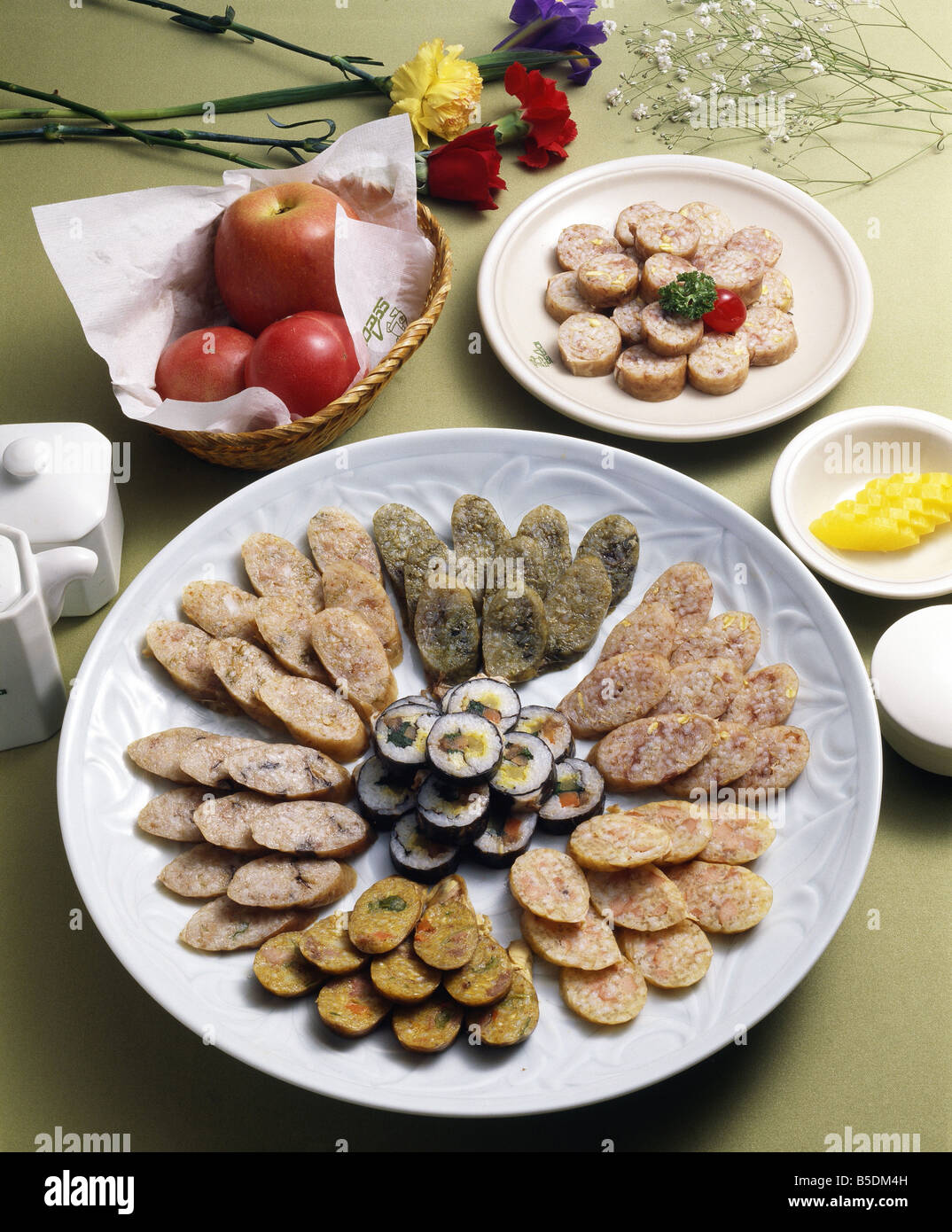 Korean Flour Food Stock Photo - Alamy