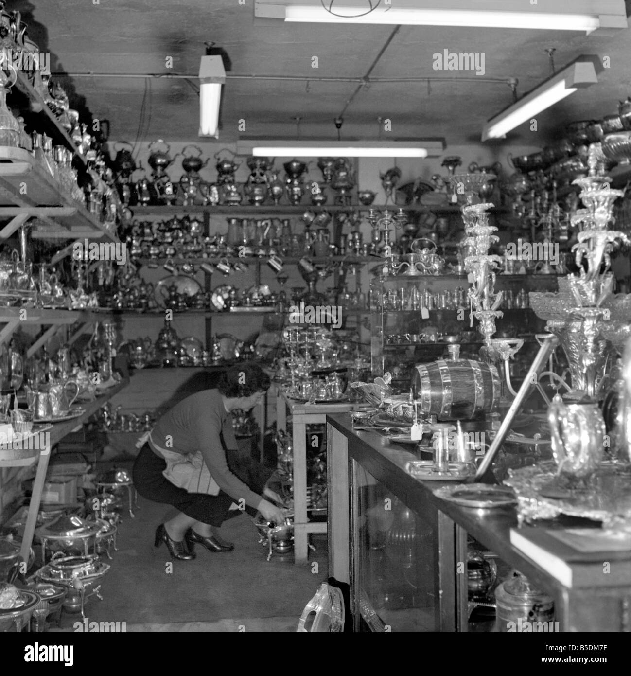 The london silver vaults Black and White Stock Photos & Images - Alamy