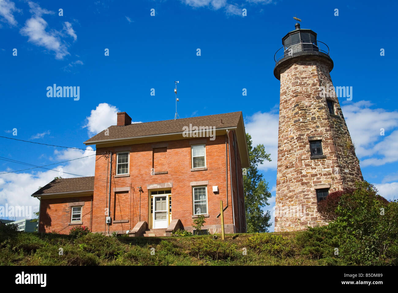 Horizontal charlotte genesee lighthouse hi-res stock photography and ...