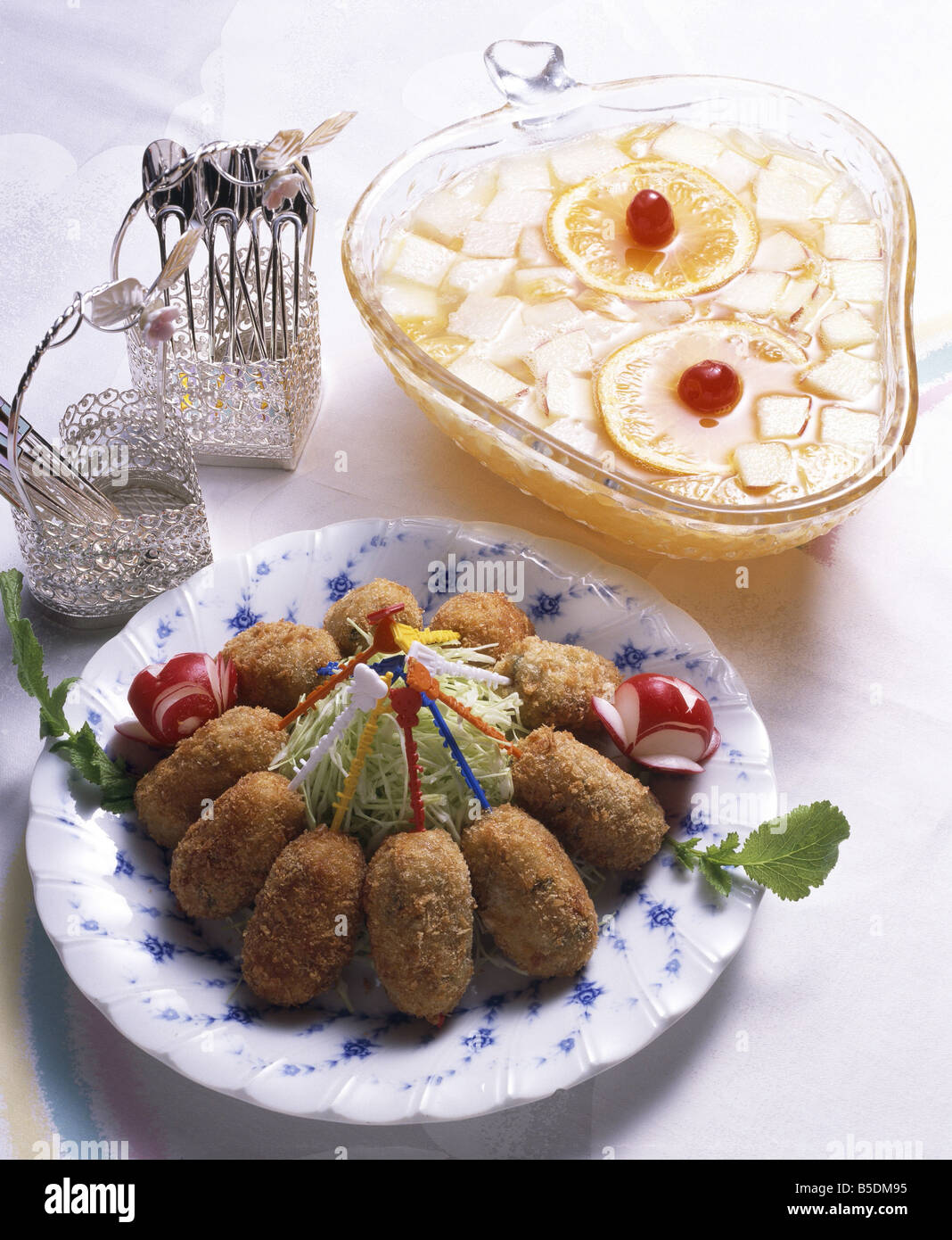 Korean Flour Food Stock Photo - Alamy