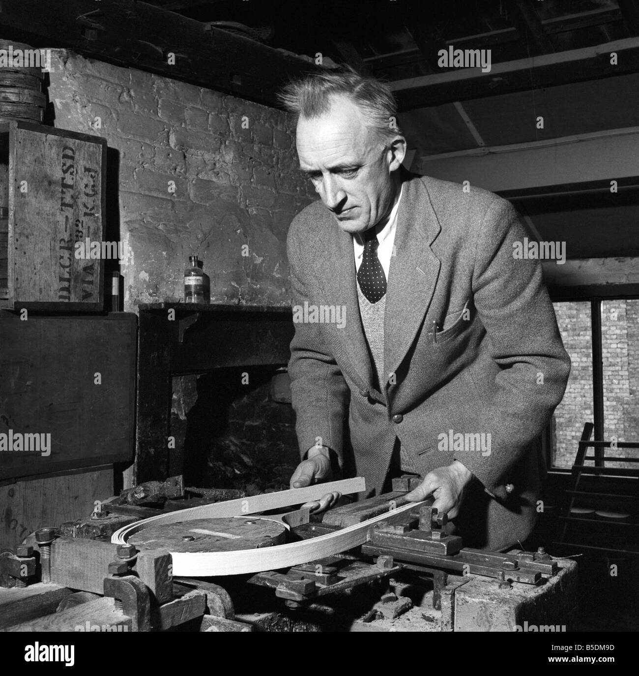 Craftsman workshops Black and White Stock Photos & Images - Alamy