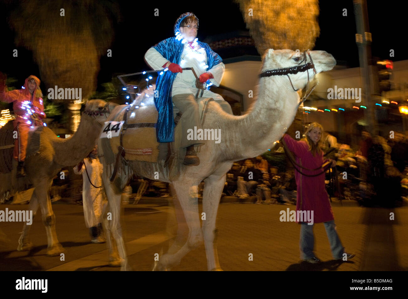 Festival of Lights Parade, Palm Springs, California, USA, North America ...