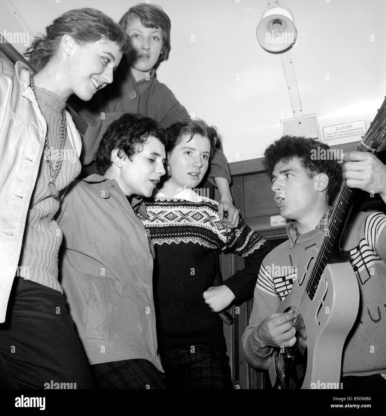 Skiffle group Black and White Stock Photos & Images - Alamy