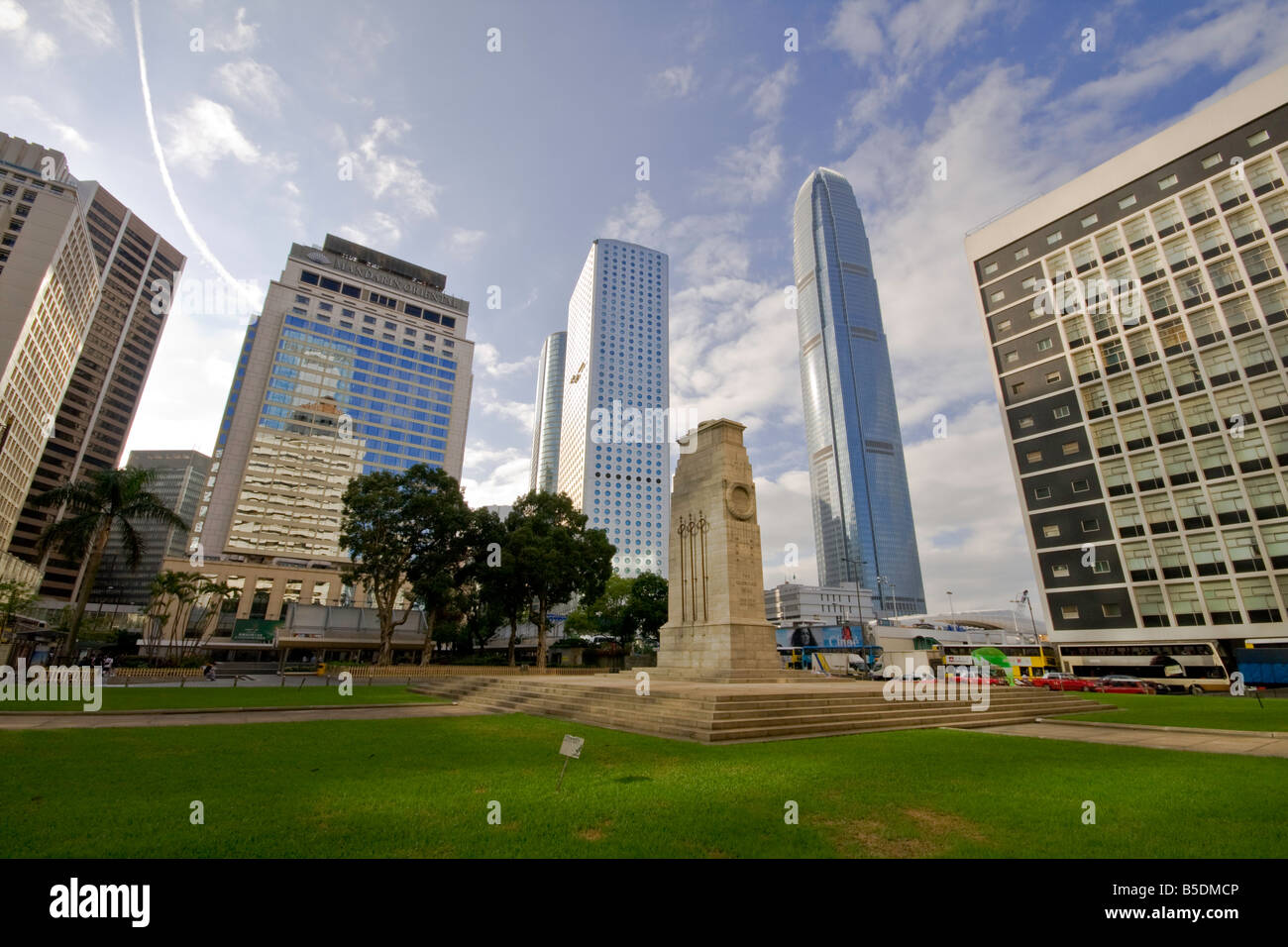Statue Square in Hong Kong China Stock Photo - Alamy