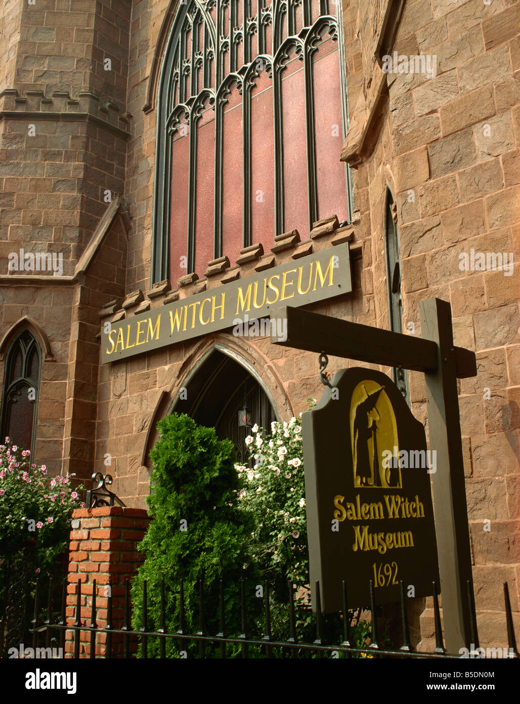 Salem Witch Museum Salem Massachusetts New England United States of ...