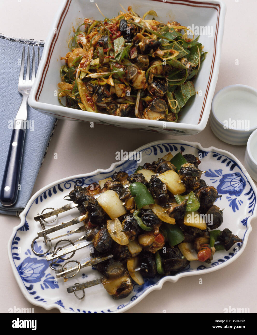 Korean Roasted Food Stock Photo - Alamy