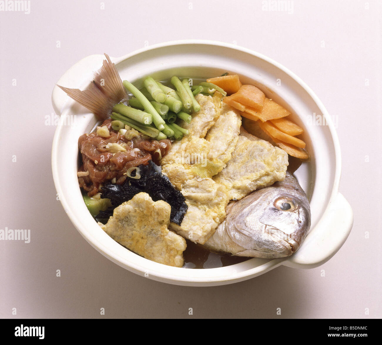 Korean Stemed Food Stock Photo - Alamy