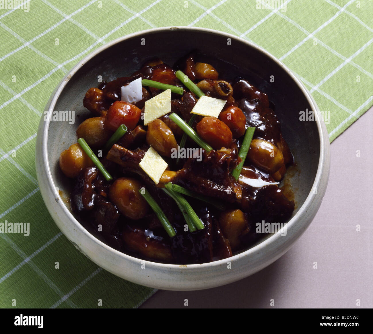 Korean Stemed Food Stock Photo - Alamy