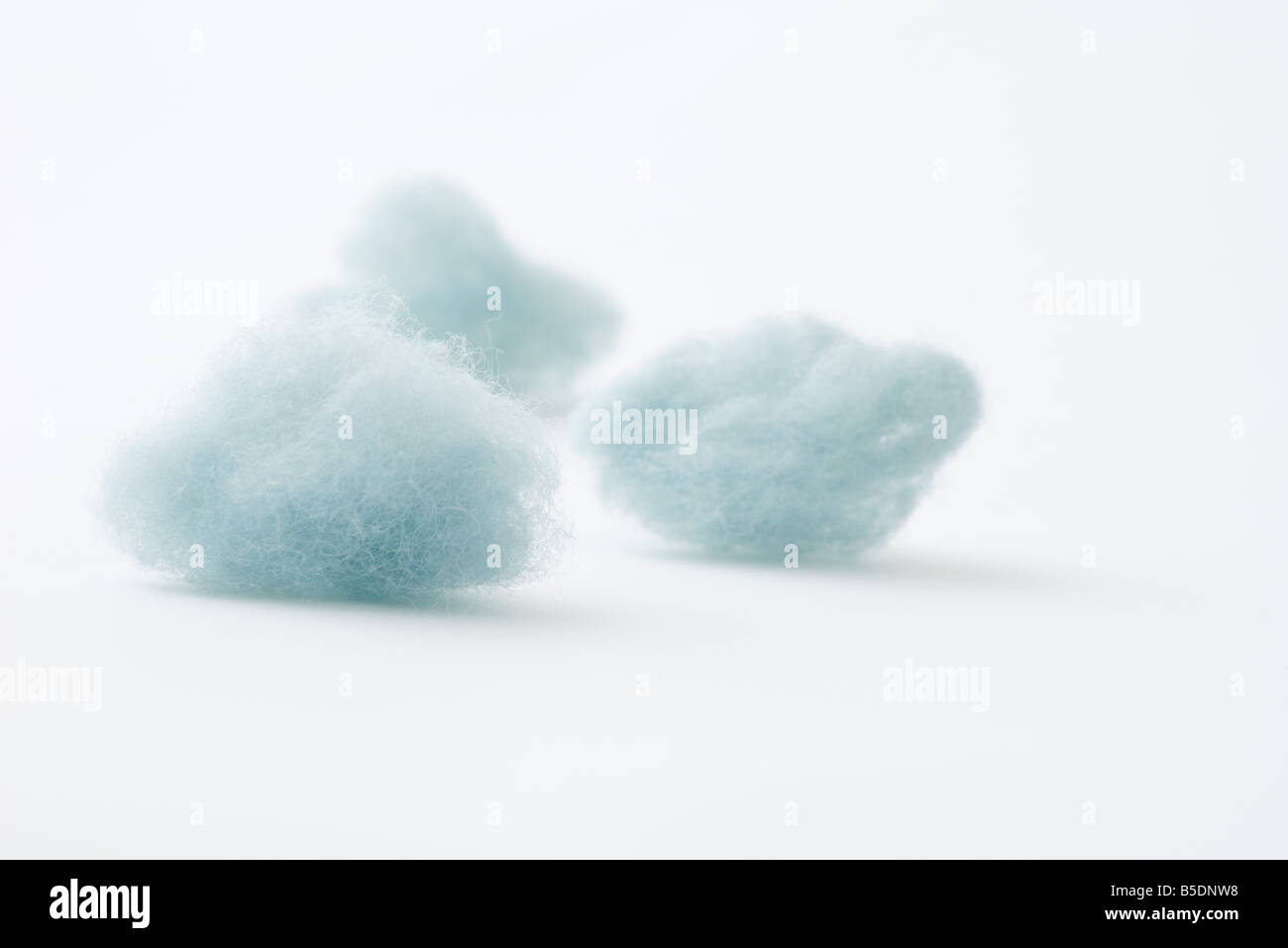 Several tufts of wool Stock Photo - Alamy