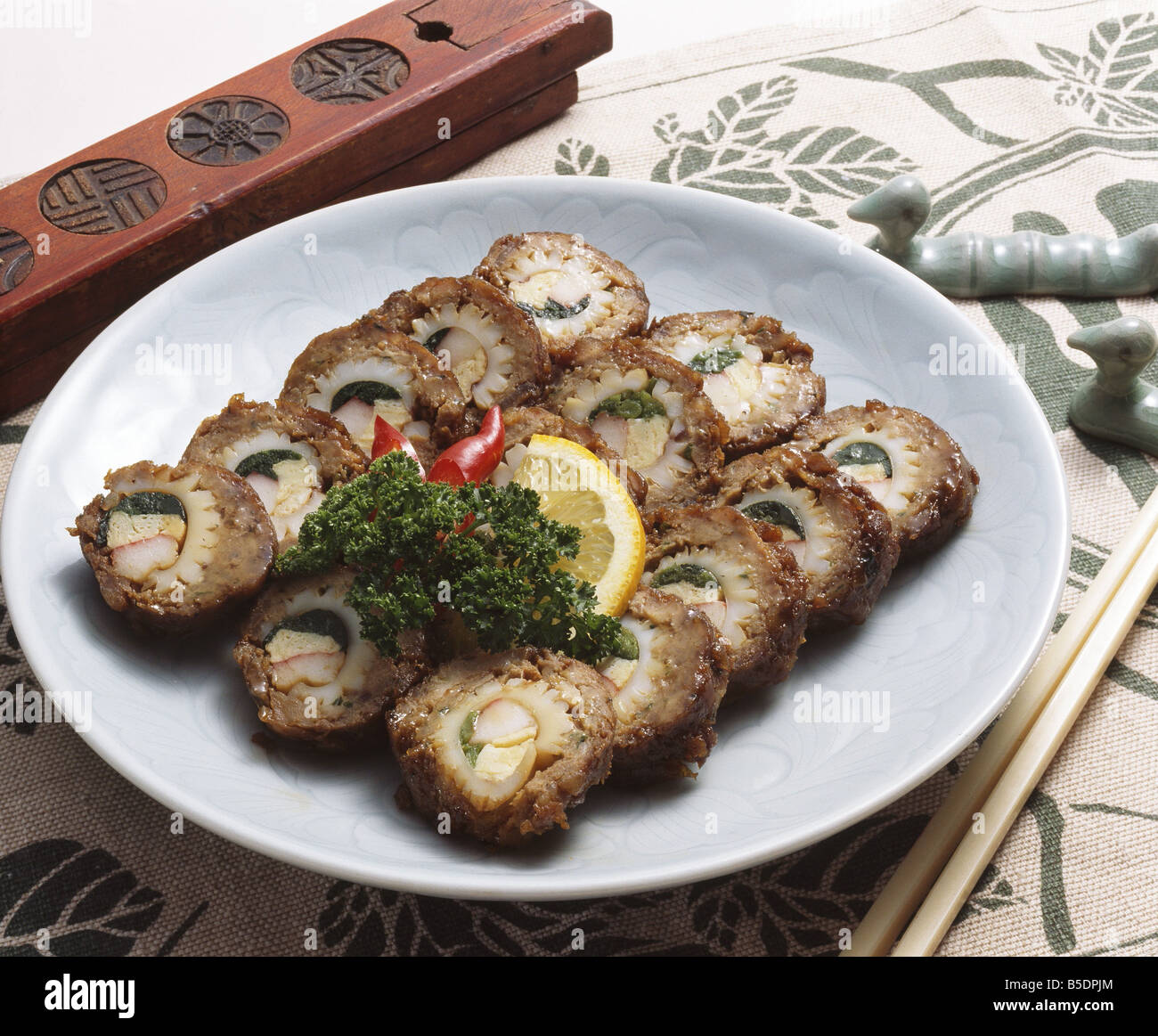 Korean Stemed Food Stock Photo - Alamy