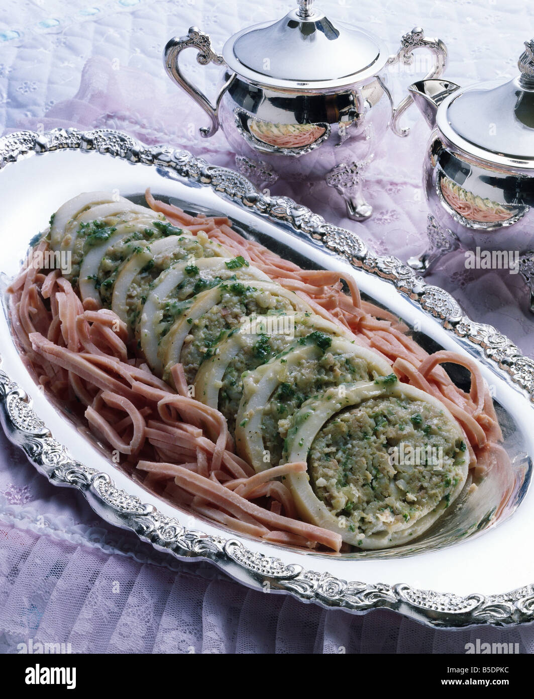 Korean Stemed Food Stock Photo - Alamy